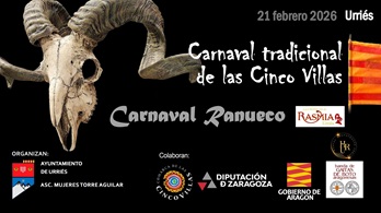 Carnaval Ranueco 2026 en Urriés | Cinco Villas